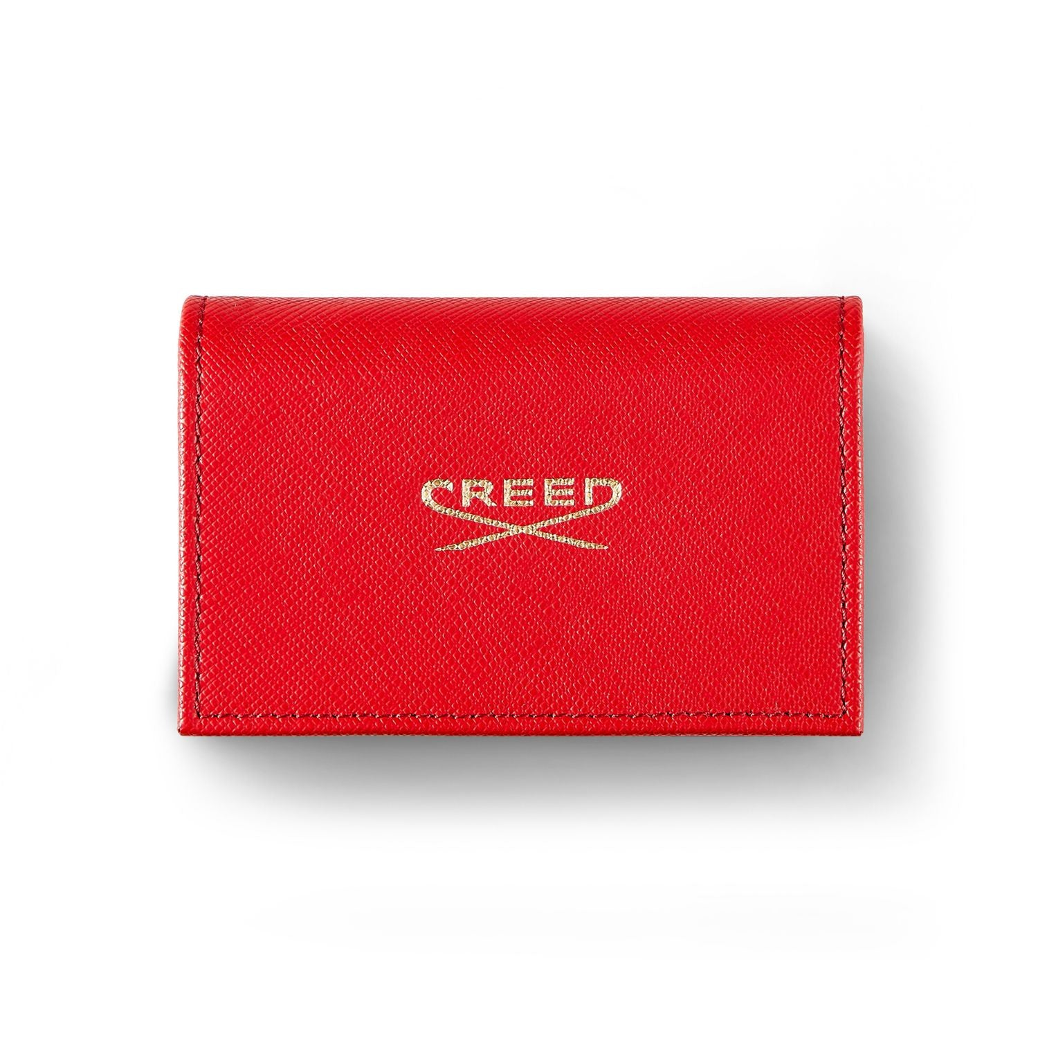 Red Leather Sample Wallet | Creed Australia